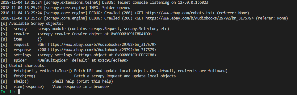 Scrapy How To Use The Shell Lets Learn About
